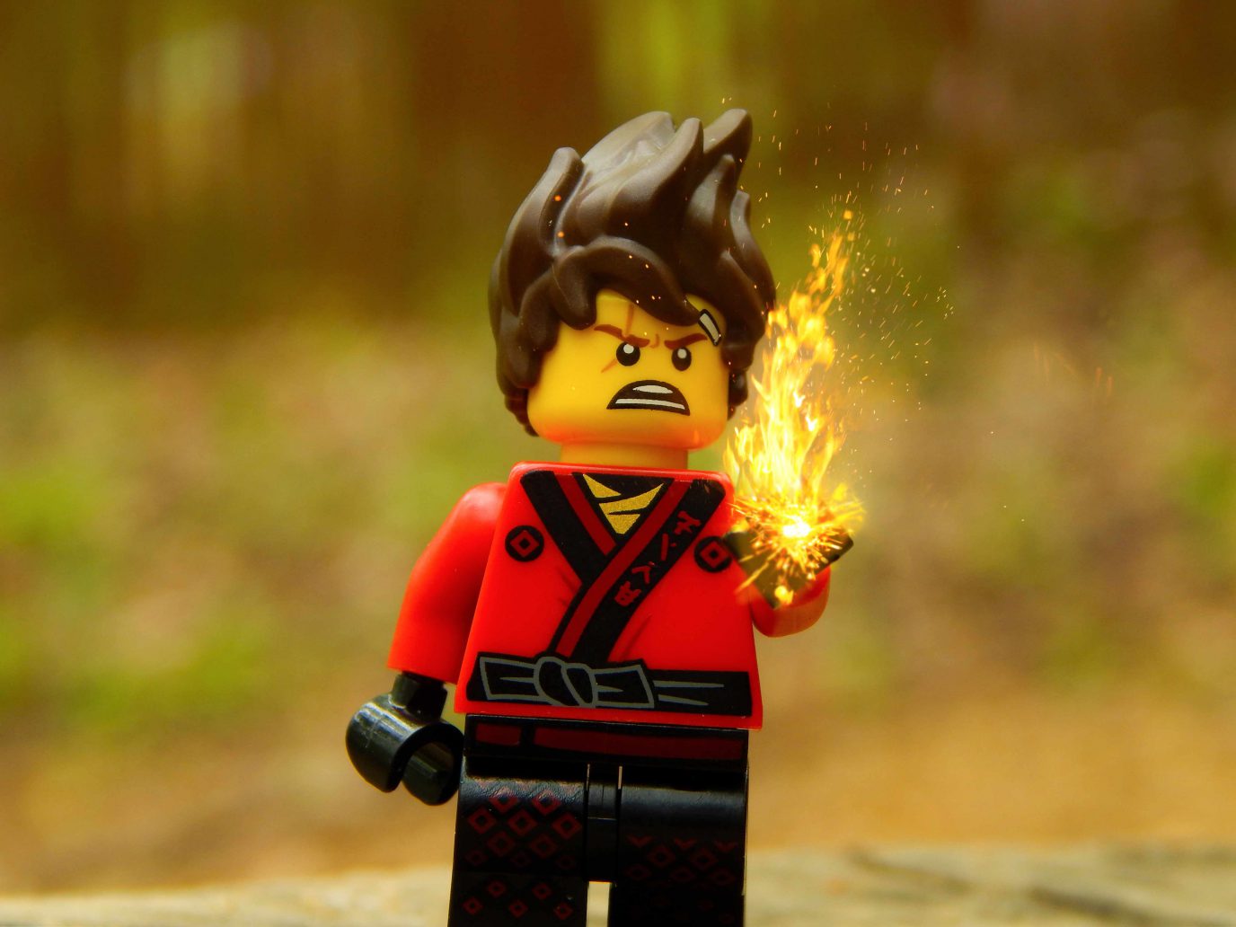 Brick Pic of the Day: o poder elemental de Kai