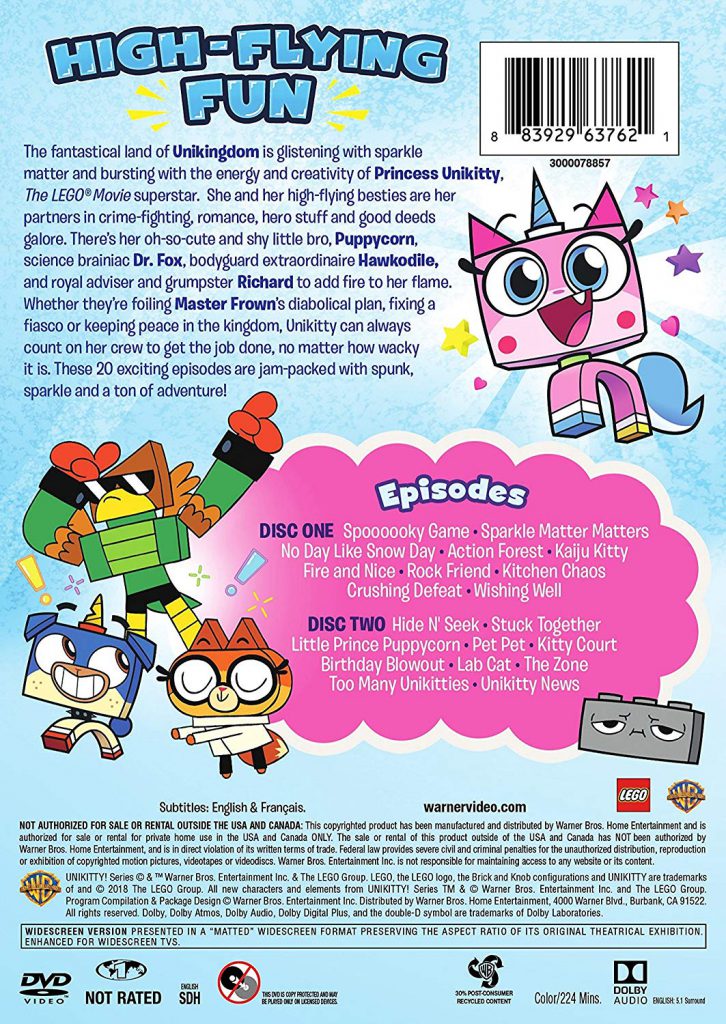 Unikitty! Sparkle Party on DVD today in the US