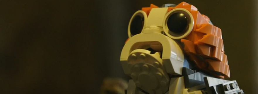 LEGO Star Wars 75230 Porg time-lapse build video