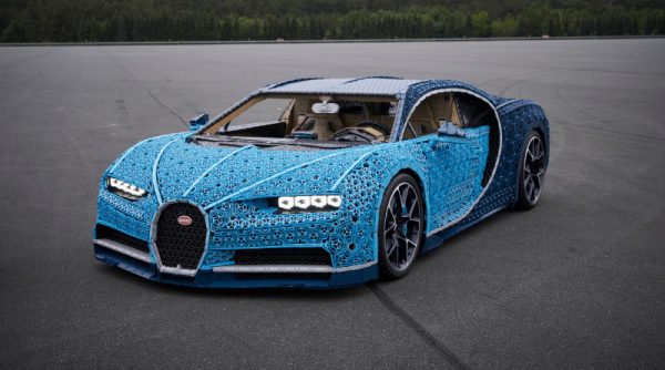See the life-size LEGO Technic Bugatti Chiron in person