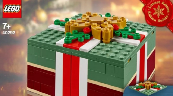 Free LEGO 40292 Christmas Gift Box promotion launches today