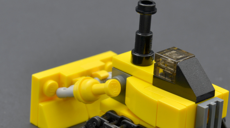 Construcciones LEGO en 60 ladrillos: Bulldozer - Brick Fanatics