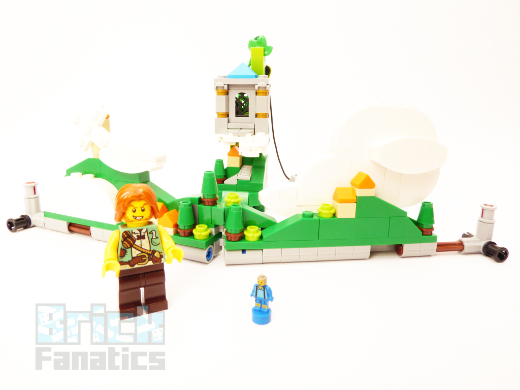 Six LEGO Ideas minifigures that helped to build the theme