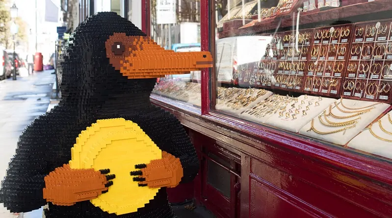 Win a rare LEGO Big Build Niffler in Fantastic Beasts prize draw
