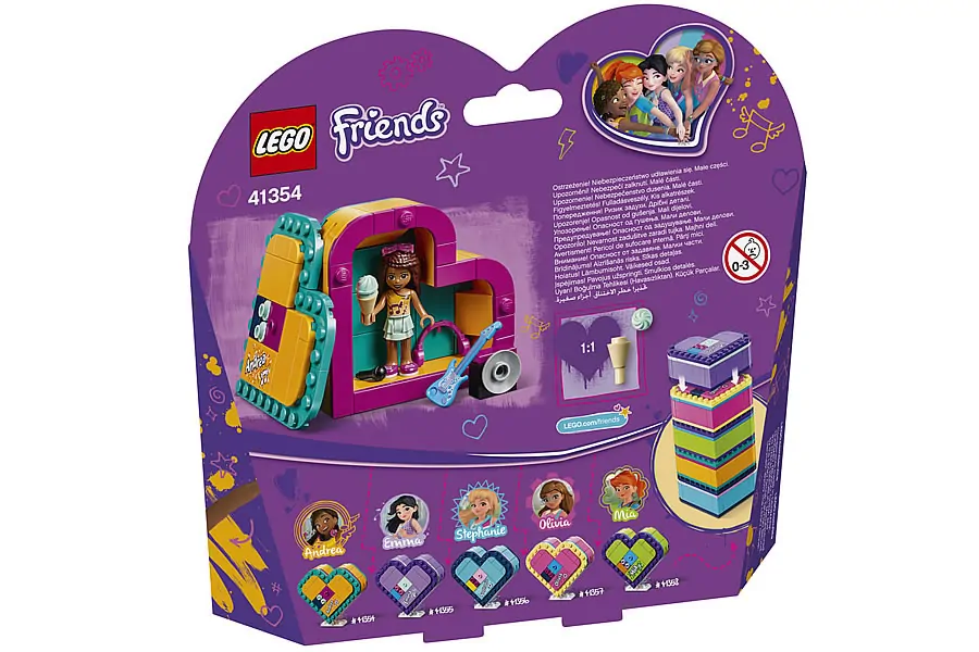 LEGO Friends Heart Box range official images revealed