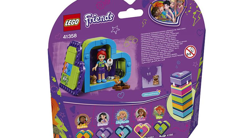 LEGO Friends Heart Box range official images revealed