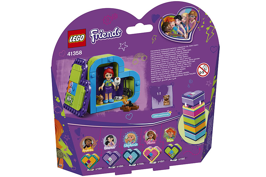 LEGO Friends Heart Box range official images revealed