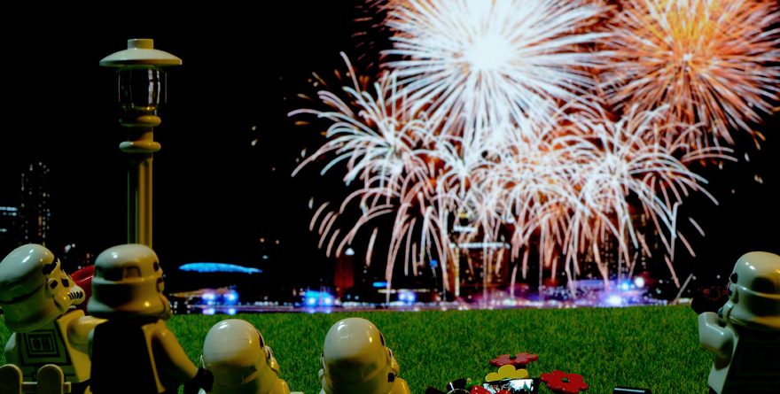 Brick Pic of the Day: Enjoying the fireworks