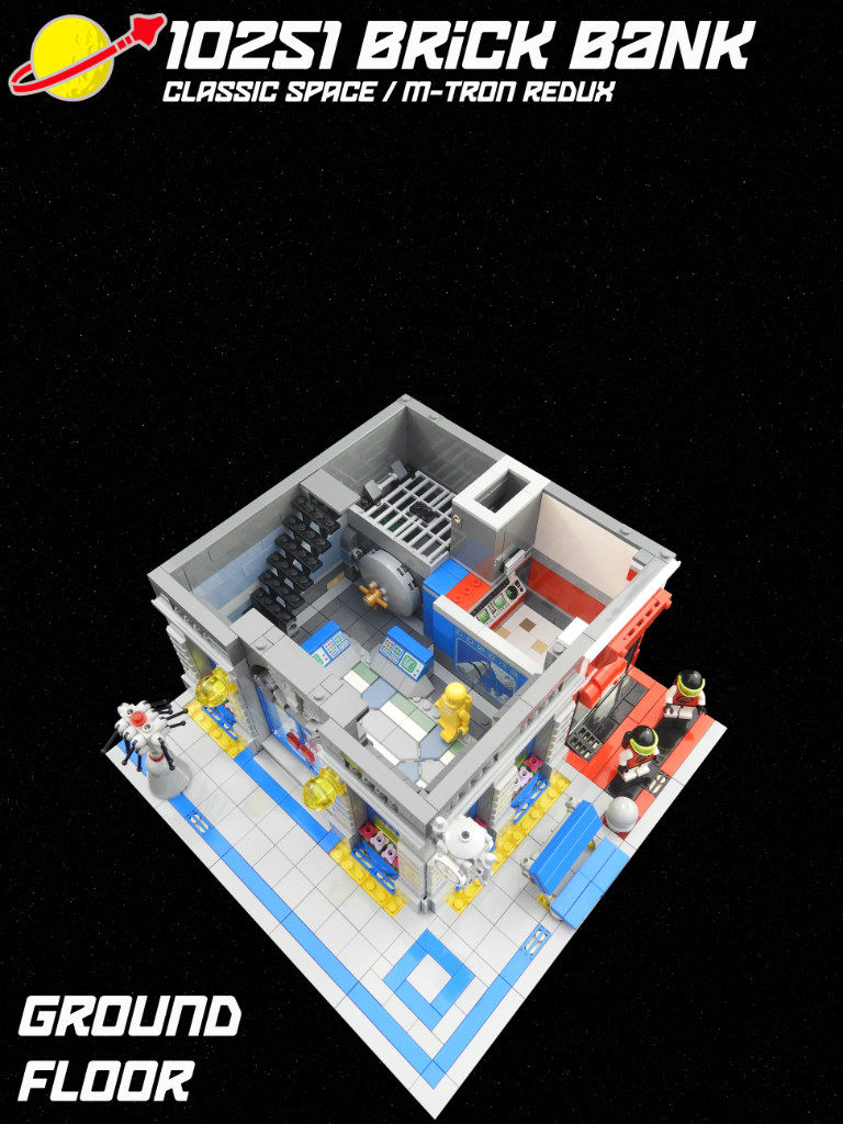 LEGO Classic Space 10251 Brick Bank Classic Space / M-Tron Redux
