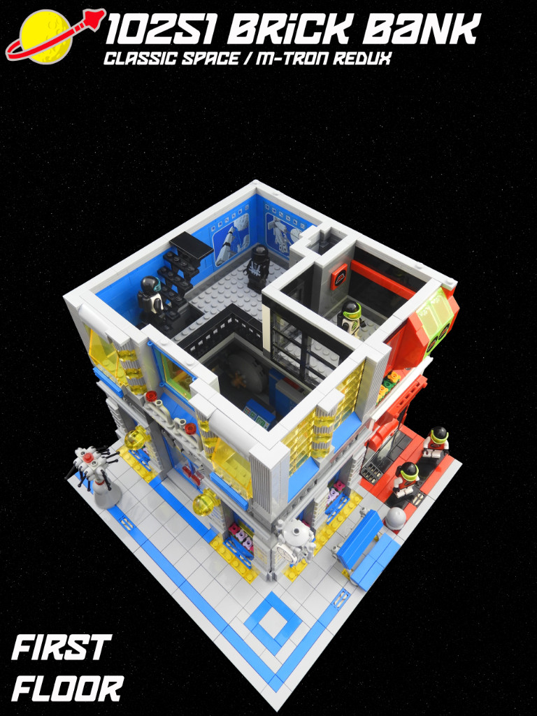 LEGO Classic Space 10251 Brick Bank Classic Space / M-Tron Redux
