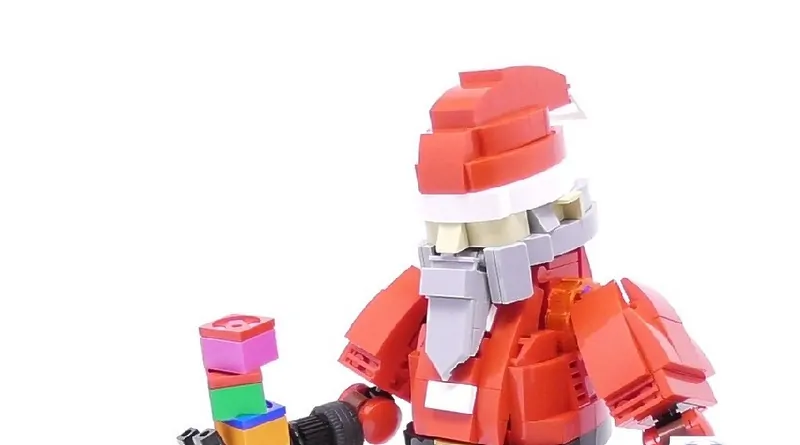 Brick Pic of the Day: Santa Mech
