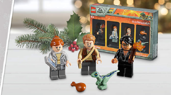 LEGO Bricktober 5005255 Jurassic World minifigures available in the USA now