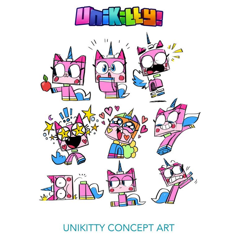 Unikitty! producers share unseen development art from The LEGO Movie ...