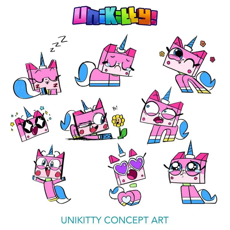 Unikitty! producers share unseen development art from The LEGO Movie ...