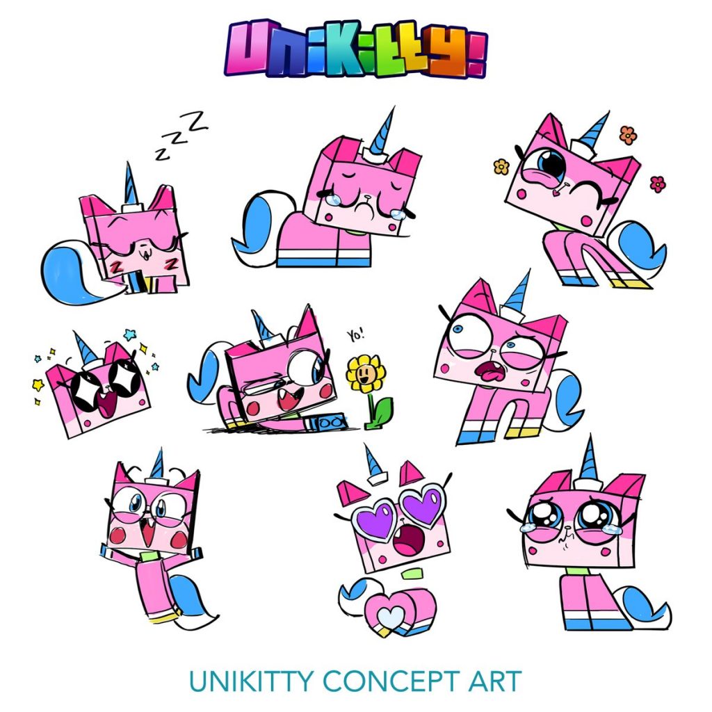 Unikitty! producers share unseen development art from The LEGO Movie ...