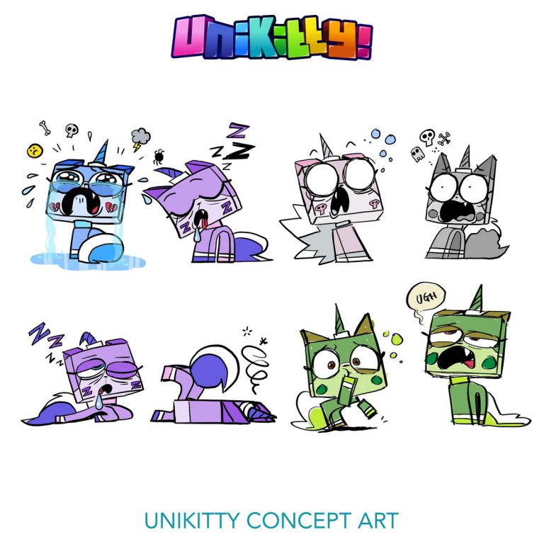 Unikitty! producers share unseen development art from The LEGO Movie ...