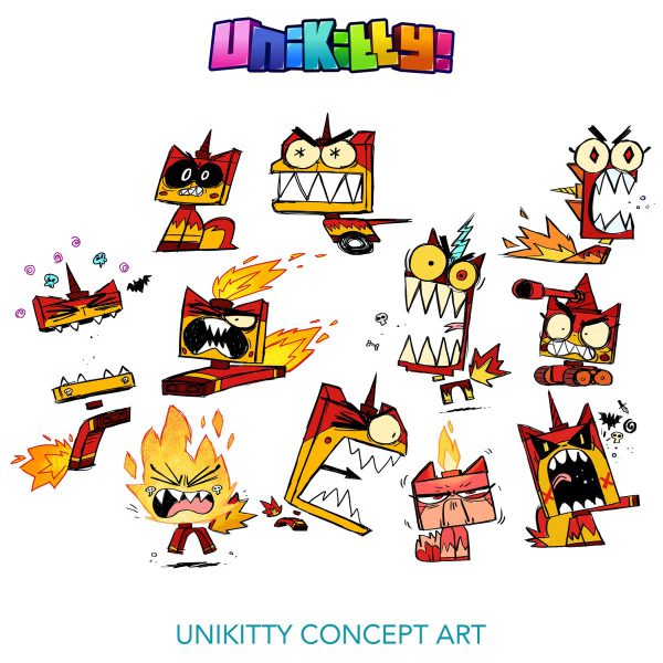 Unikitty! producers share unseen development art from The LEGO Movie ...