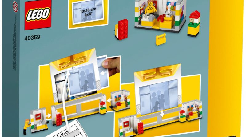 LEGO 40359 LEGO Store Picture Frame set coming soon