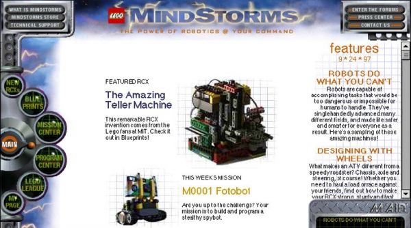 Remembering how LEGO MINDSTORMS began, 20 years later