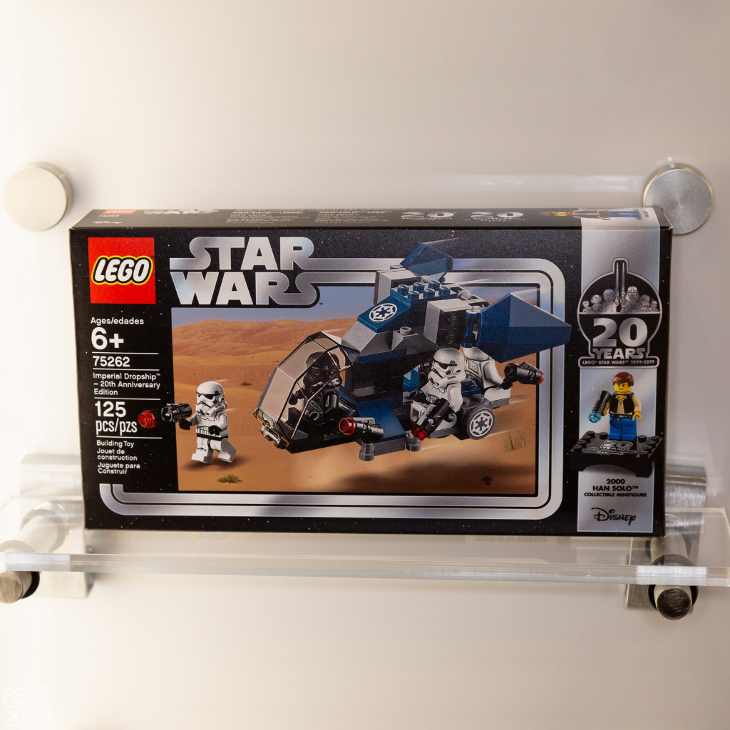 LEGO Star Wars 20th anniversary, Resistance and Action Battle sets boxed