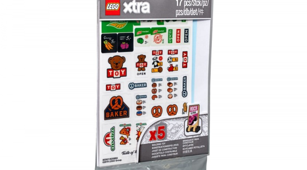 LEGO Xtra 853921 Brick Stickers coming soon