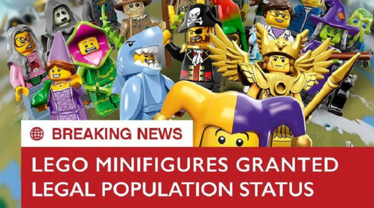The LEGO Group and April Fools' Day
