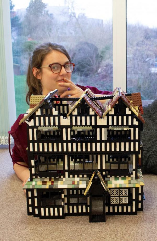 LEGO museum model is just a few pieces short