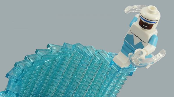 LEGO Disney Collectible Minifigures vignettes: Frozone