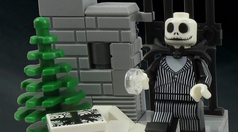 LEGO Disney Collectible Minifigures vignettes: Jack Skellington