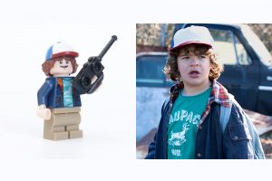 LEGO Stranger Things 75810 The Upside Down minifigure spotlight