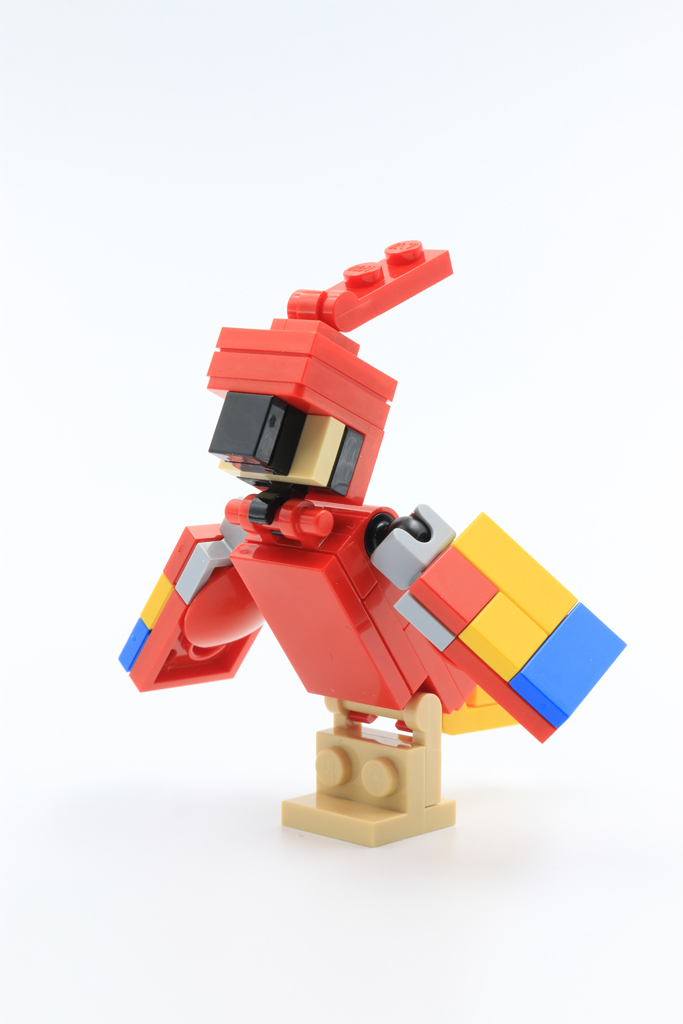 LEGO Minecraft 21148 Steve BigFig with Parrot review
