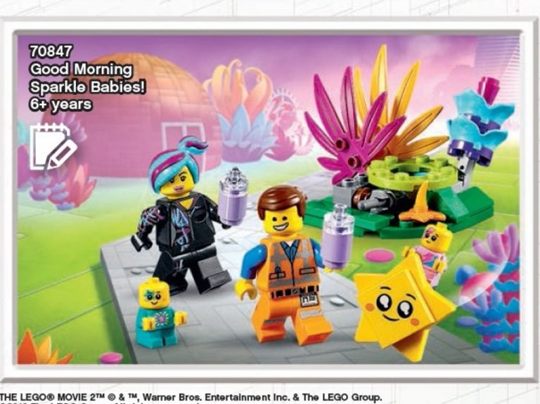 The LEGO Movie 2 70847 Good Morning Sparkle Babies! revealed