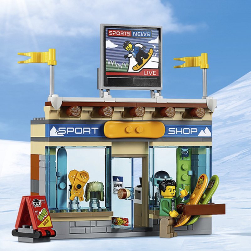 LEGO City 60203 Ski Resort revealed