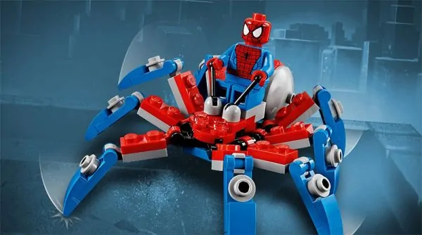 Free LEGO Spider-Man 30451 Mini Spider Crawler with qualifying orders
