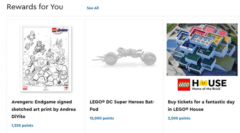 New LEGO VIP scheme offers exclusive rewards for points