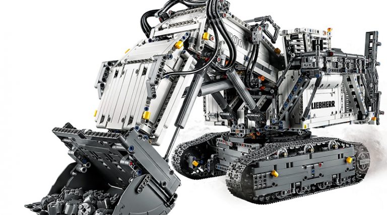 LEGO Technic 42100 Liebherr R R 9800 Excavator official images