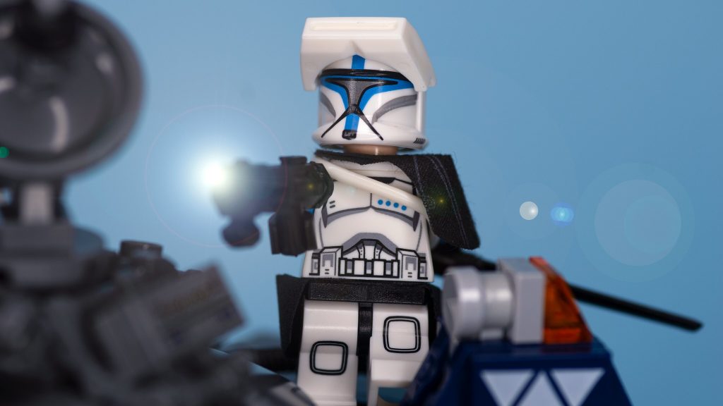 Brick Pic of the Day: Captain Rex in action