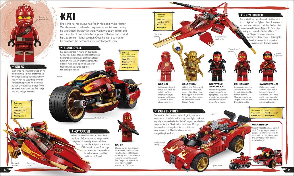 The LEGO NINJAGO Visual Dictionary – New Edition out now with Teen Wu ...