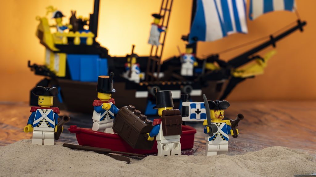 Photographing LEGO Pirates at 30: Adventure on the high seas