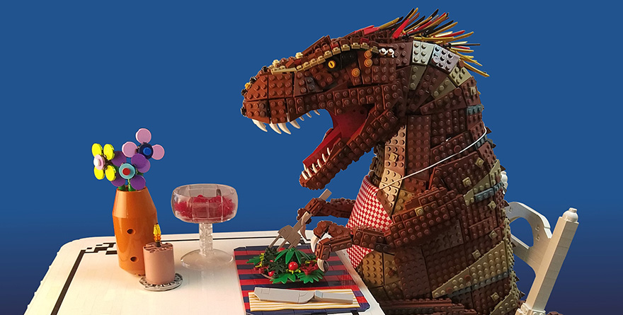 Brick Pic of the Day: Veggiesaurus