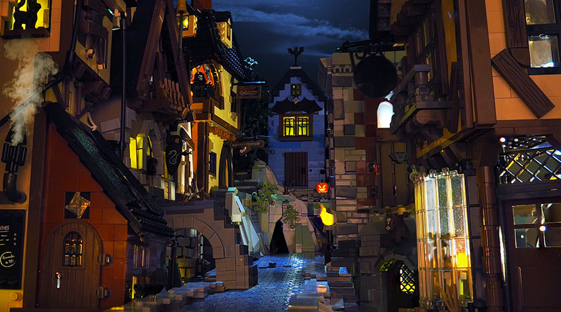 Brick Pic of the Day: Spooky street