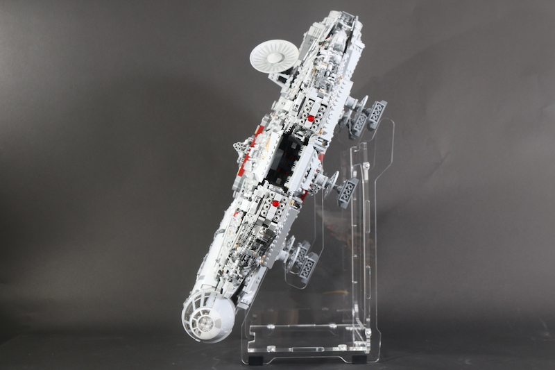 75192 Millennium Falcon display stand review and discount