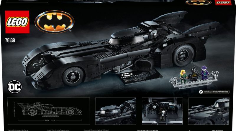LEGO Batman 76139 1989 Batmobile officially unveiled