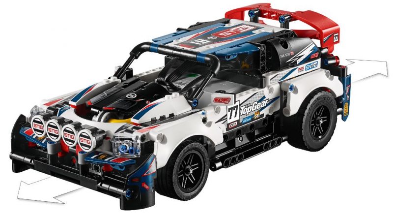 LEGO Technic 42109 App-Controlled Top Gear Rally Car officially announced