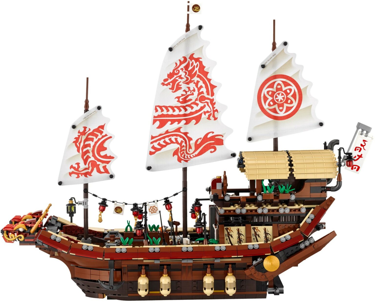 Comparing every LEGO NINJAGO Destiny’s Bounty set