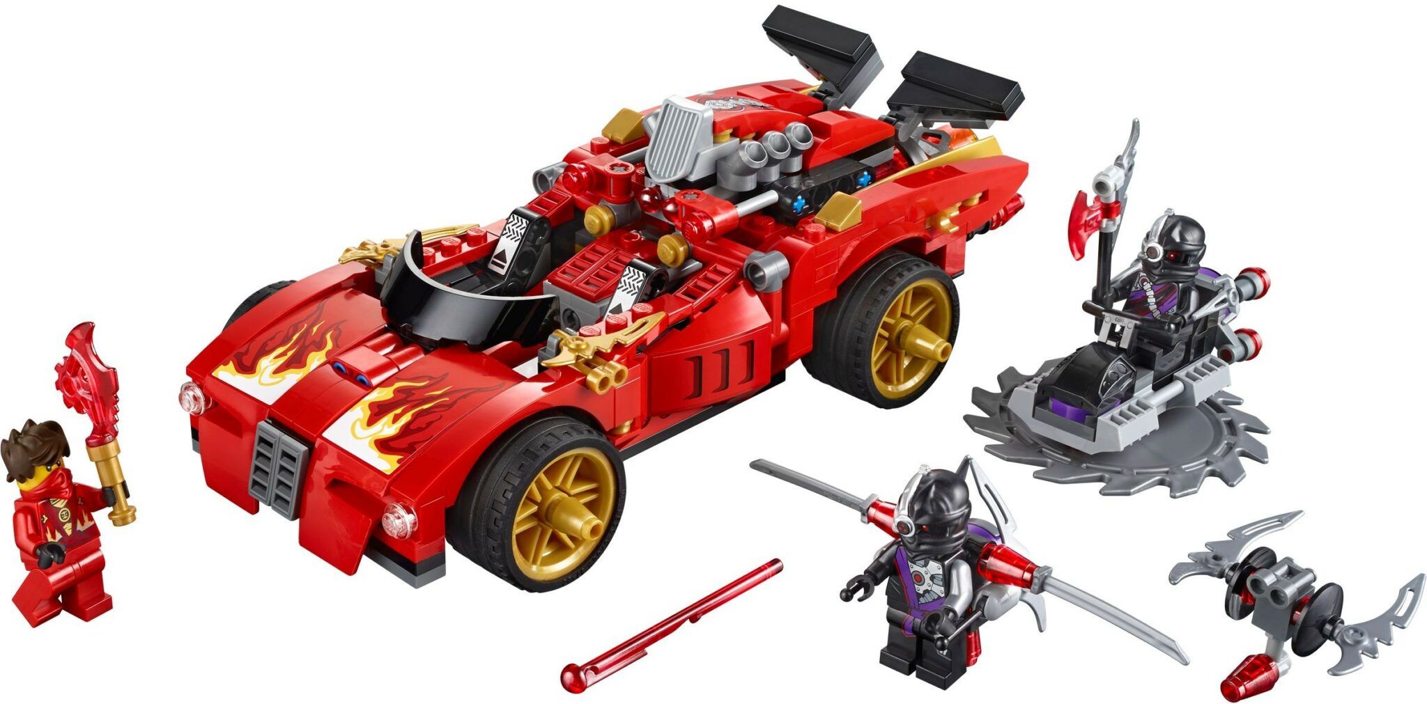 LEGO NINJAGO 15th-anniversary X-1 Ninja Charger unveiled