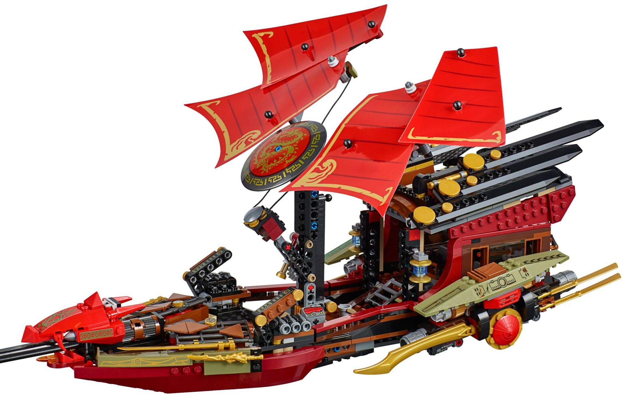 Comparing every LEGO NINJAGO Destiny’s Bounty set