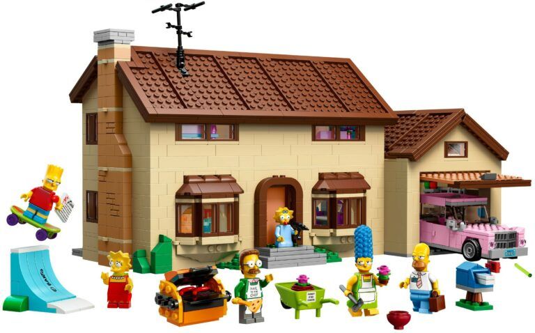 LEGO The Simpsons sets seem to be shrinking, apart from the price