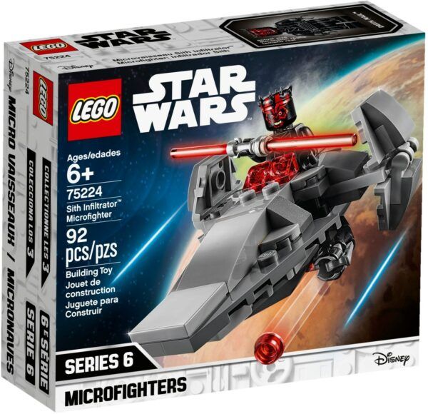 Every LEGO Star Wars Sith Infiltrator, from 1999 to 2024