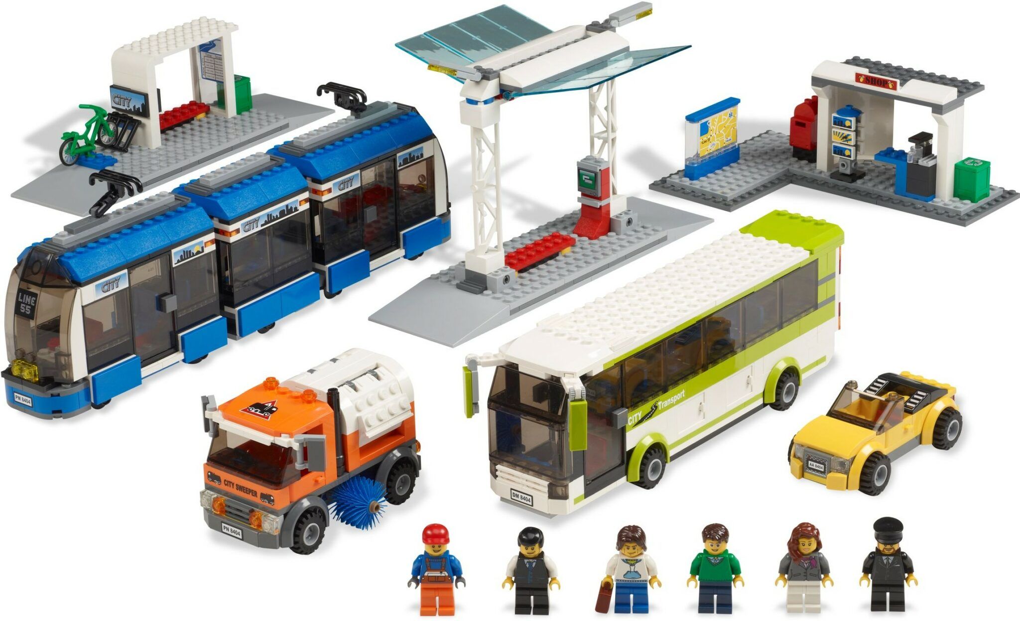 The history of LEGO trams from Spider-Man to the Winter Village